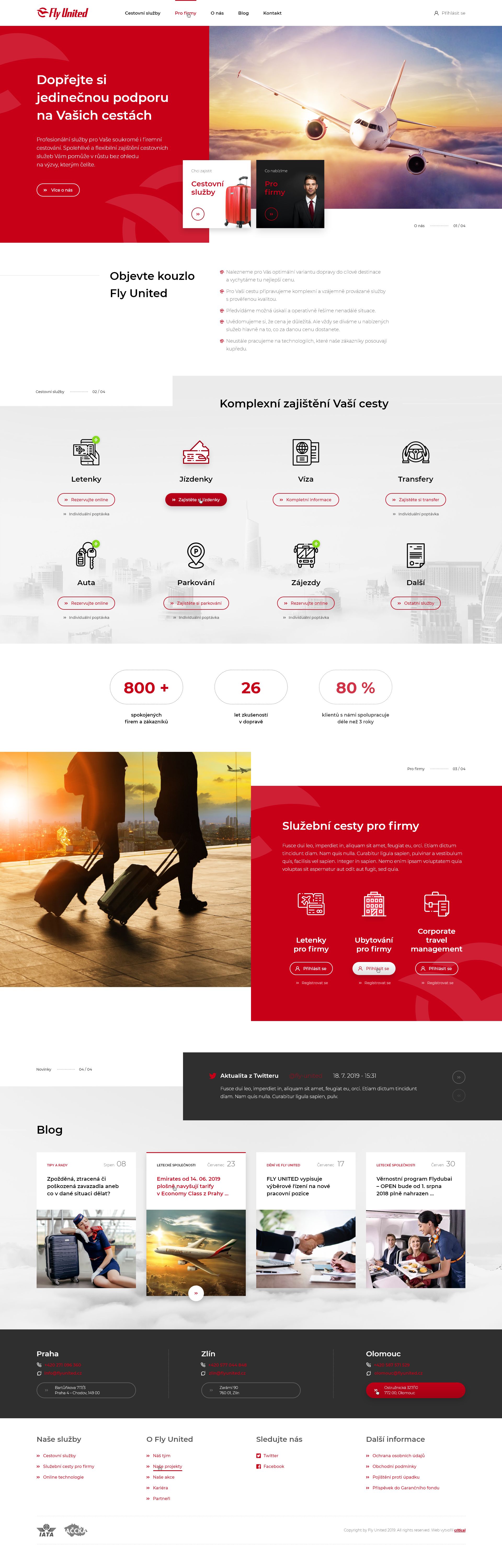 Treat yourself to unique support on your journeys - Fly United